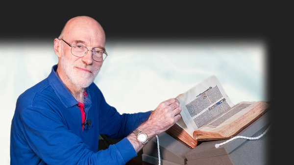 Inside the pages of Wadham's 13th Century Bible